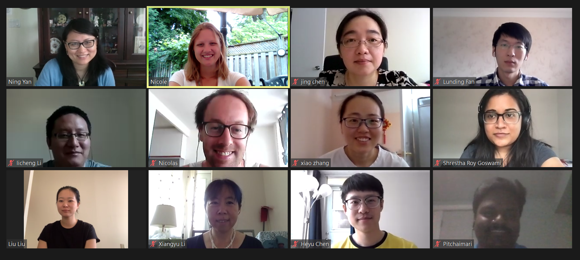 Working during COVID-19 | Yan Lab