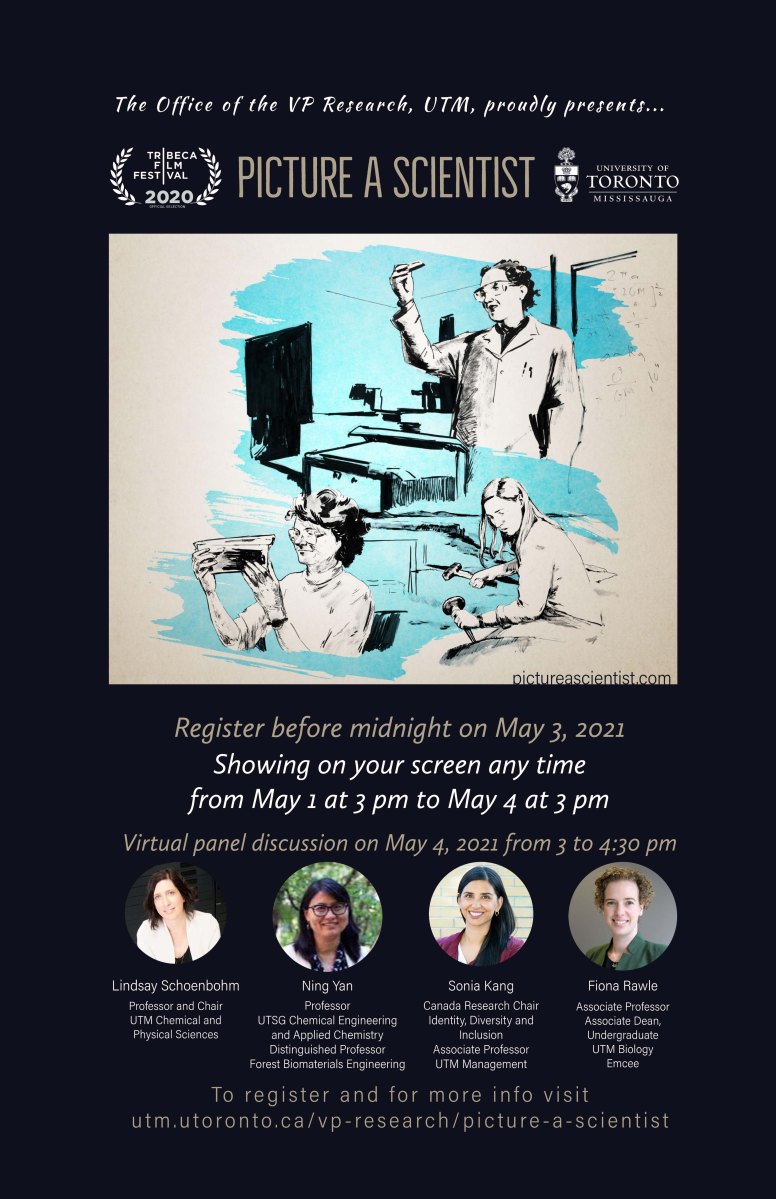 Picture a Scientist screening hosted by UTM includes Professor Ning Yan ...